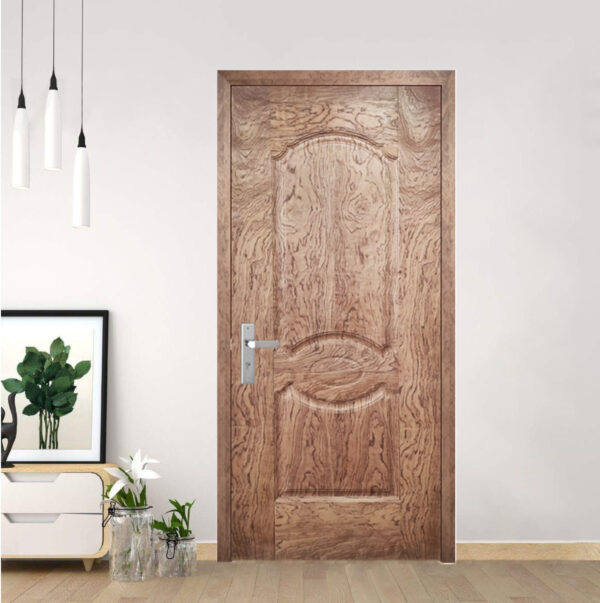 Cửa gỗ công nghiệp HDF Veneer KD.2C-Buginga